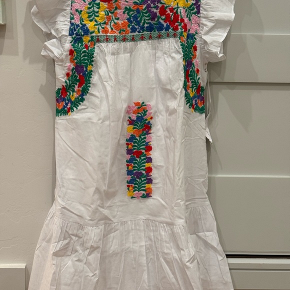j. marie | Dresses | J Marie Embroidered White Dress Nwt | Poshmark